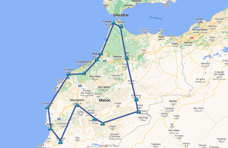 Circuit moto Maroc : Le grand tour du Maroc en moto