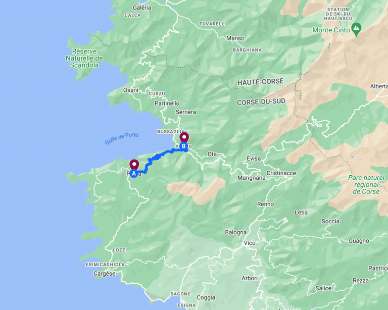 Les 10 plus belles routes de Corse en moto