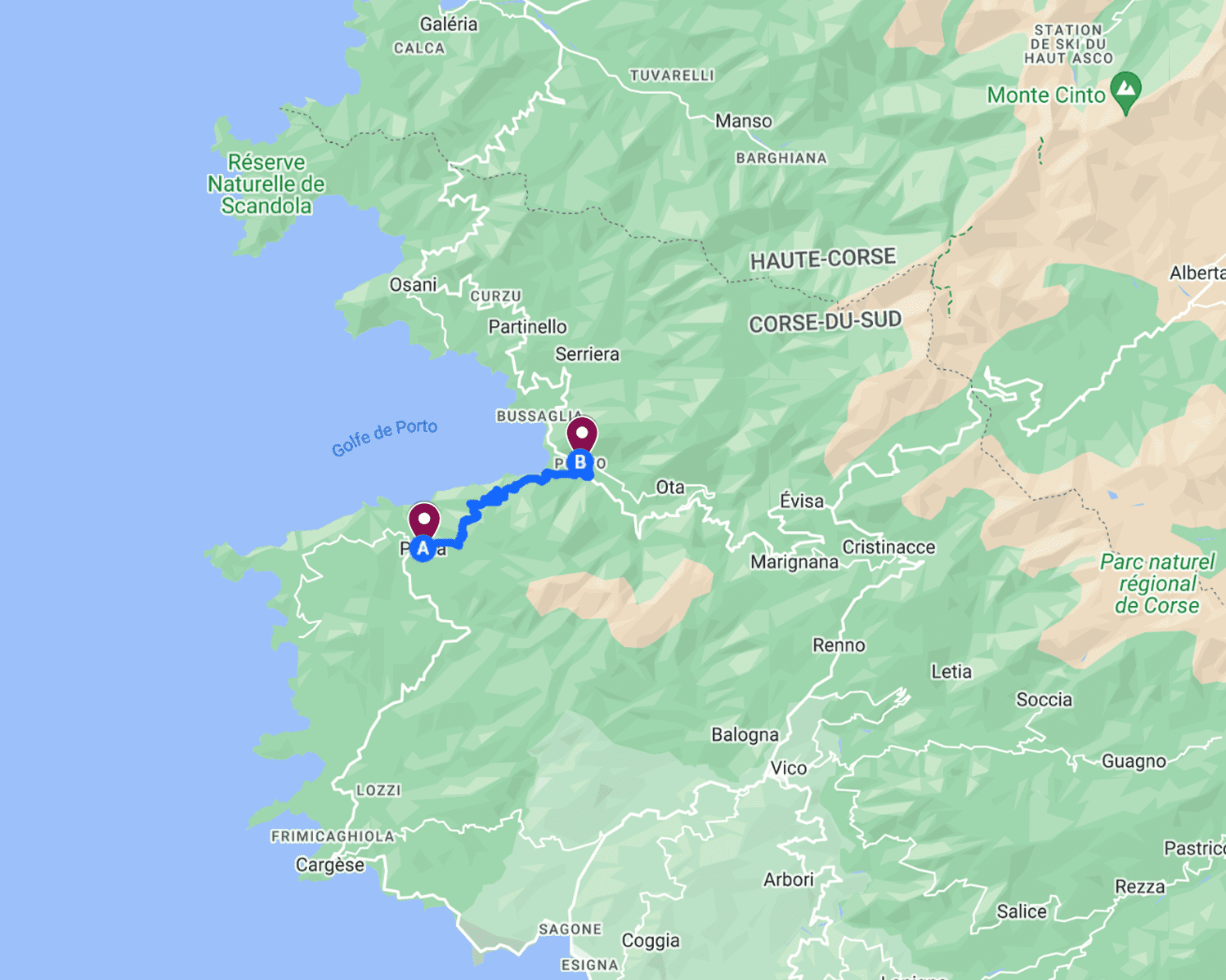 Les 10 plus belles routes de Corse en moto